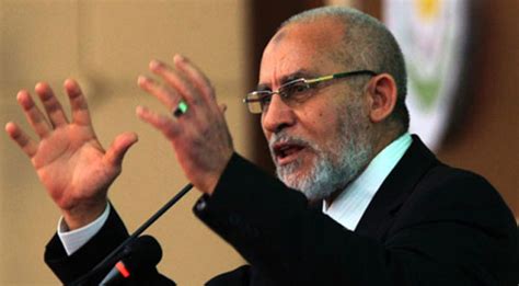 النقض المصرية تلغي حكما بإعدام مرشد الإخوان إرم نيوز