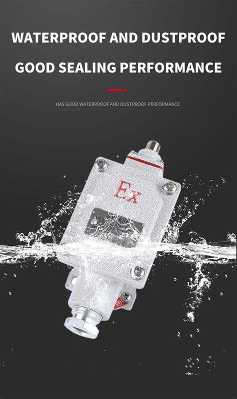 Explosion Proof Iib Stroke Switch Zone 1 Zone 2 Customized Ex Switch Aluminum Alloy Mine