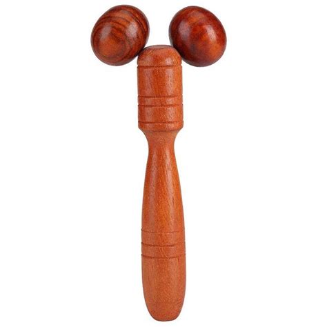 Roller Massager Red Wood Roller Wooden Massager T Grandado