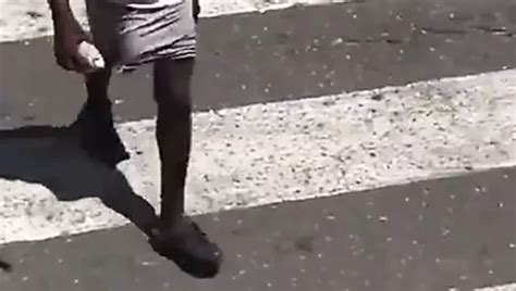 Huge Big Black Dick Flash In Public Bus Stop Xhamster