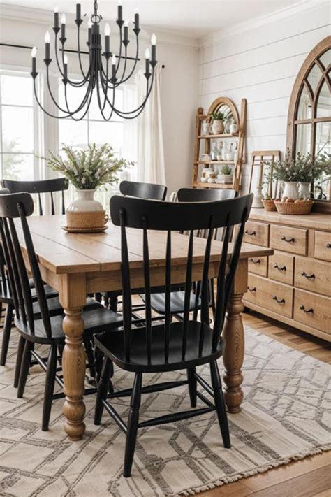 French Farmhouse Dining Room Rustic Farmhouse Dining Room Dining
