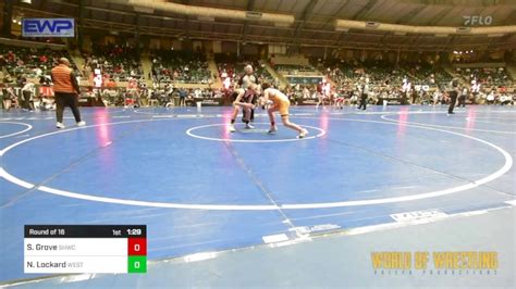 100 Lbs Round Of 16 Samson Grove South Hills Wrestling Academy Vs Noah Lockard Westshore