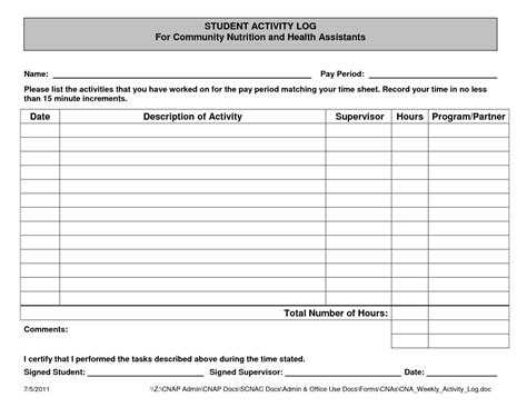 Employee Daily Report Template