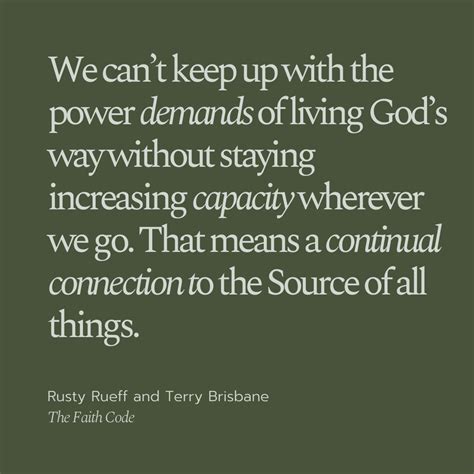 The Faith Code By Rusty Rueff And Terry Brisbane Rachael K Adams