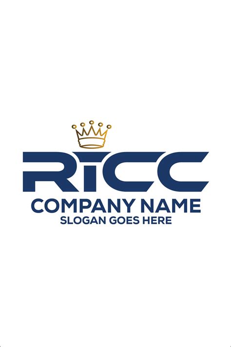 Letter Rtcc Logo Design Vector Image Template Masterbundles
