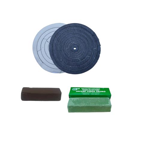 Kit Polimento Inox Aluminio Rodas 10 Polegadas Massas 400 Gramas Shopee Brasil
