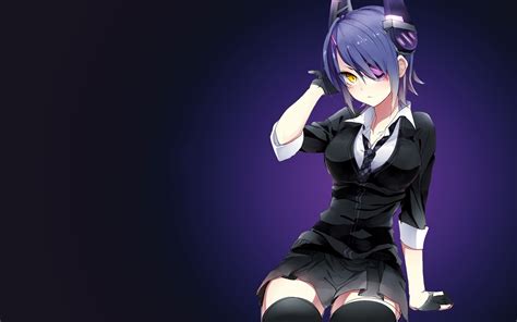 艦隊コレクション、青い髪のアニメの女の子 壁紙 1280x800 壁紙ダウンロード Ja Best Wallpaper Net