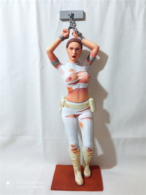 Sexy Padme Amidala In Chains 3d Printed Figure Nsfw Etsy España