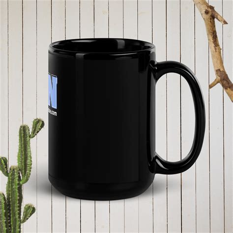 A Man Black Glossy Coffee Mug The Nicobe Company