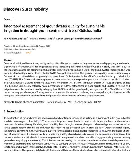 One More Scopus And Esci Indexed Publication With An Impact Factor Of 24 Added To The List