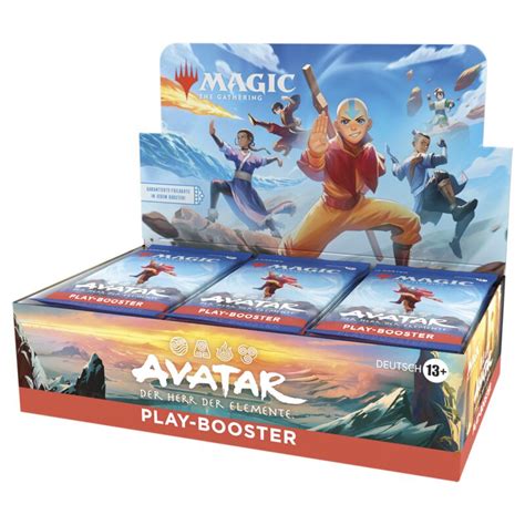 Avatar Der Herr Der Elemente Play Booster Display Magic The Gath