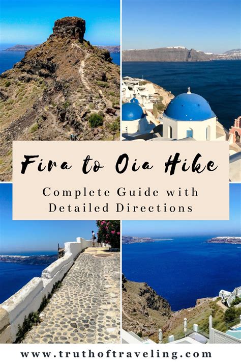 Complete Guide To The Fira To Oia Hike On Santorini Truth Of