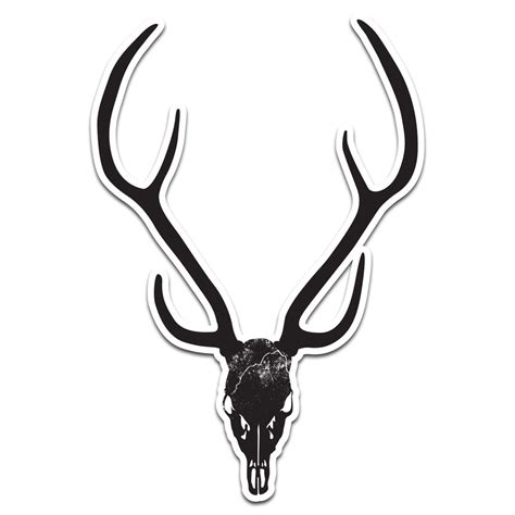Hawai‘i Axis Deer Skull Maui Sticker Company