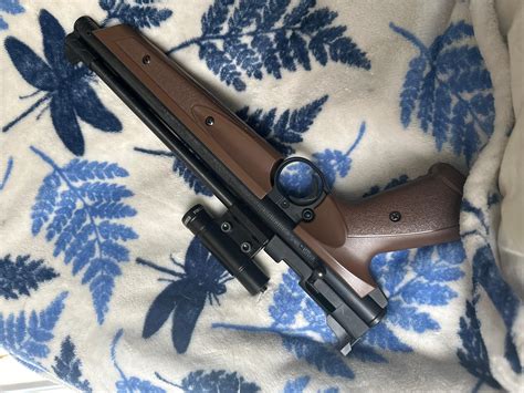 Crosman 1377c Pc77 Pellet Pistol Brown Airgun Depot