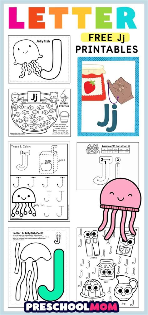 Letter J Preschool Printables Letter J Activities Letter J Activities For Preschoolers Letter J
