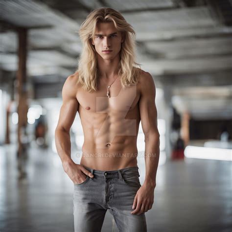 Slim Blonde Twink In Jeans By Cancri On Deviantart