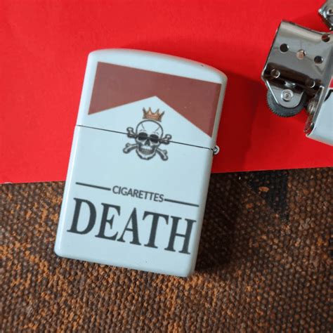 Anime Lighter One Piece Vinsmoke Sanji Death Cigarette The Engrave Slave