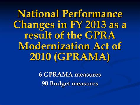 Ppt 2011 Ihs Gpra Report Achievements Performance Measures And