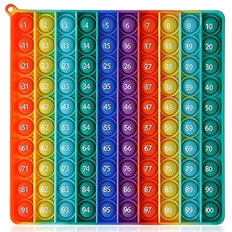 Ammily Push Bubble Multiplication Digital Table Chart Math Sensory A £1279 Picclick Uk