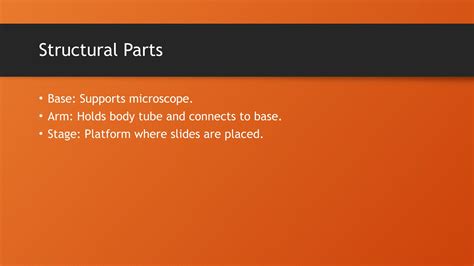 Compound Microscope Microbiology Slidepptx