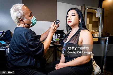 Thai Singer And Actor Sprite Patteerat Laemluang Has Her Makeup Done News Photo Getty Images