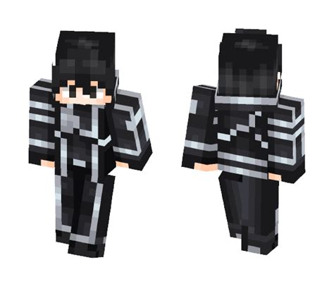 Download Kirito Sword Art Online Minecraft Skin For Free