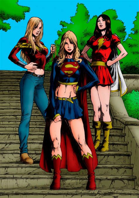 Mary Marvel Vs Supergirl