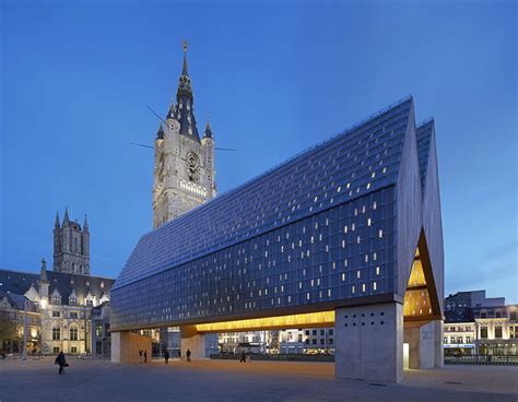 Market Hall In Ghent Marie José Van Hee Robbrecht And Daem By Hufton