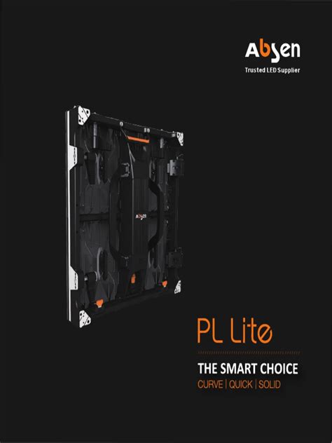 Pl Lite Series V10 Brochure V20210201 En Pdf Electronics Imaging