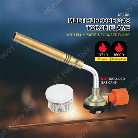 High Temperature Portable Torch Cassette Butane Gas Repair Welding