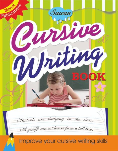Cursive Writing Book 4 Sawan Books