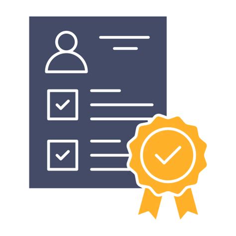 Qualification Free Professions And Jobs Icons