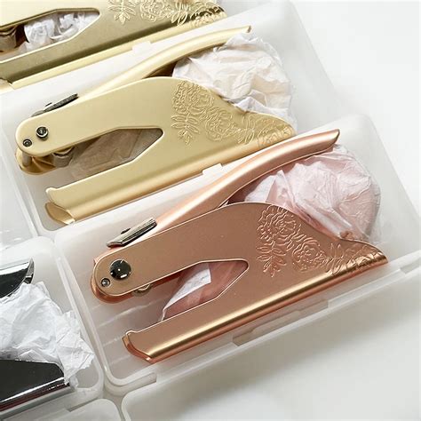 Book Stamp Embosser Elegant Seal For Office Documents