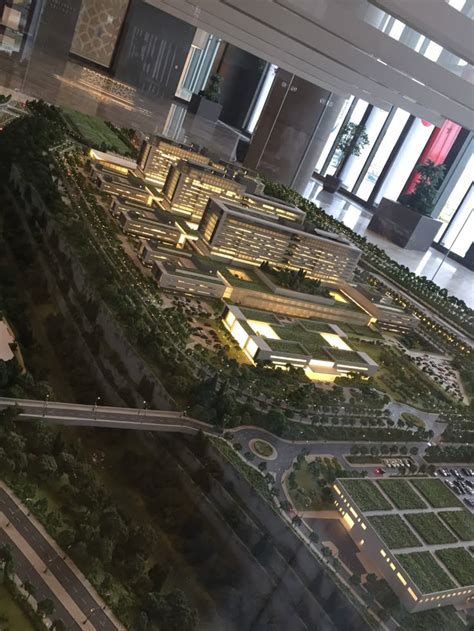 Başakşehir çam Ve Sakura Hastanesi Maket Fütürist Mimari Mimari Tasarım Iç Tasarım