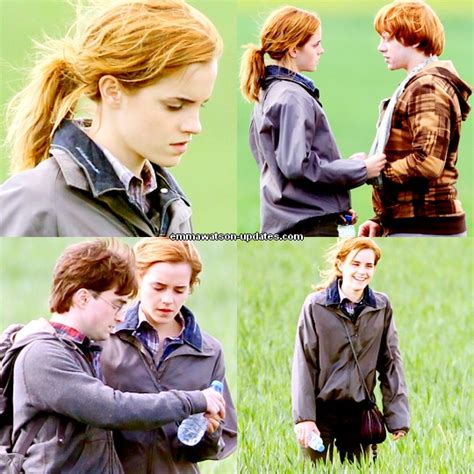 Emma Watson Y Rupert Grint Abrazan