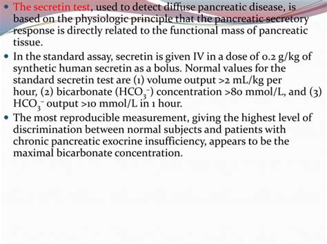 Pancreas Function Pptx