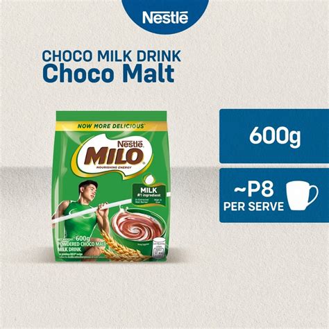 Milo Powdered Choco Malt Milk Drink 600g Shopee Philippines