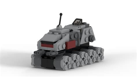 Lego Moc Movie Accurate Clone Turbo Tank Microfighter By Unlockthebrick