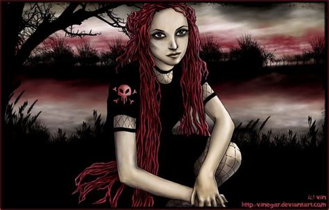 Meredith By Vinegar Horror Art Creepy Cute Meredith