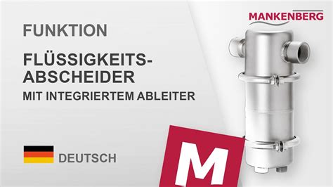 Funktion Von Flüssigkeitsabscheidern Mit Integriertem Ableiter