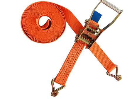 50mm Width Webbing Tie Down Straps Car Trailer Tie Down Straps En12195 2
