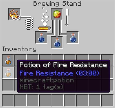 Minecraft Potion Of Fire Resistance