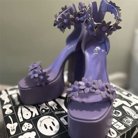 Koi Footwear ‘a Secret Arrangement Platform Heels Depop
