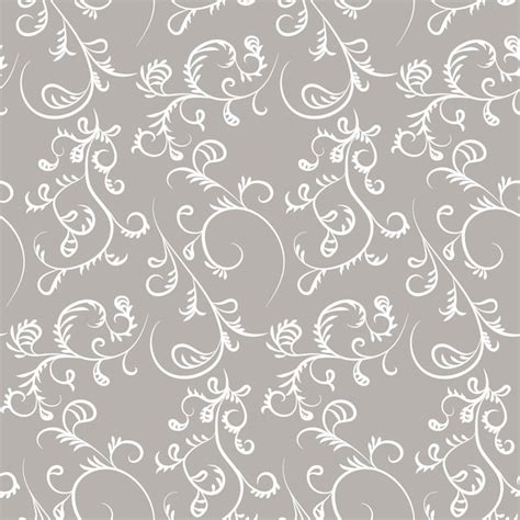 Premium Vector Seamless Pattern With Swirls On Beige Classic