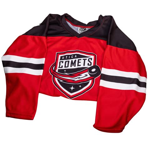Utica Comets Infant Red Ot Sports Replica 1824 Jersey Utica Comets And Utica City Fc Store