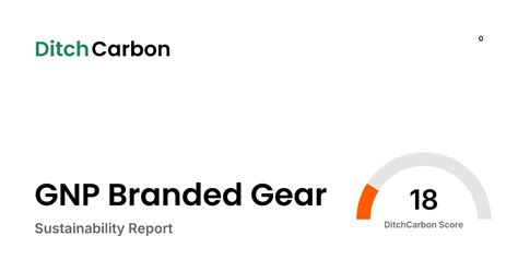 Gnp Branded Gear Sustainability Report Ditchcarbon