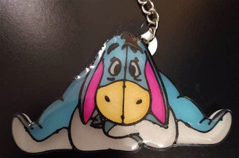 Stl File Eeyore Key Chain・design To Download And 3d Print・cults