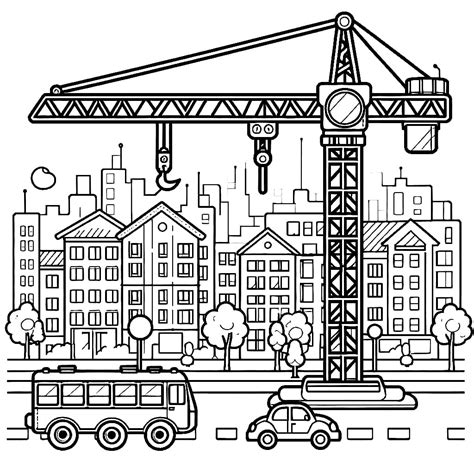 Kraan Kleurplaten Kinderen Kleurplaat
