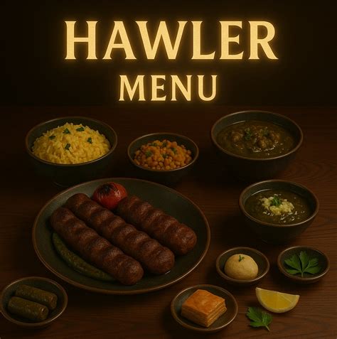 Hawler Uk February Updated 2026 Menu Prices Menuspot