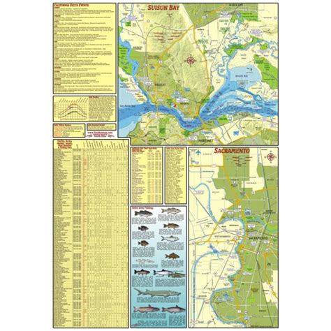 San Joaquin River Delta Map Maps Of The San Joaquin Sacramento Delta